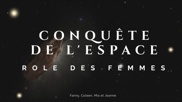 Conquête spatiale | Genially