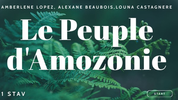 expose ESC peuple d'amazonie