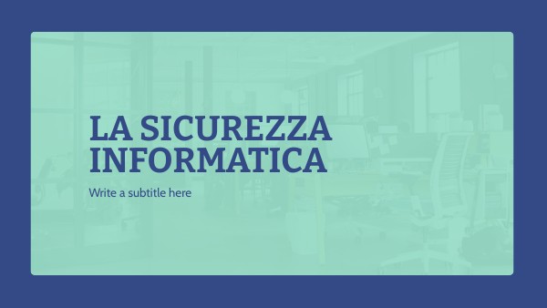 LA SICUREZZA INFORMATICA LAGANA' | Genially