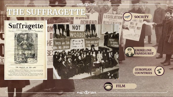 THE SUFFRAGETTE | Genially