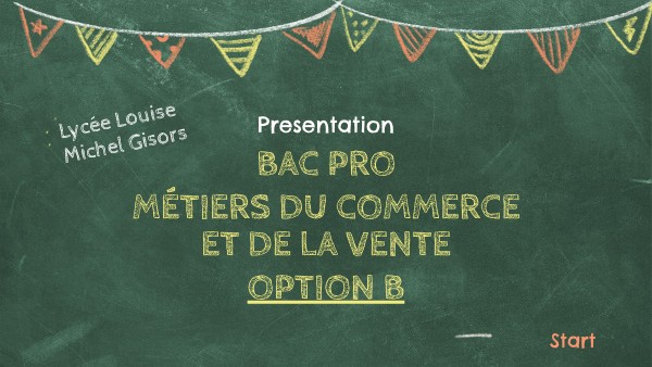 Bac Pro MCV option B | Genially