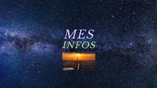 Mes Infos