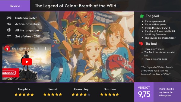 The Legend of Zelda Breath of the Wild | Genially