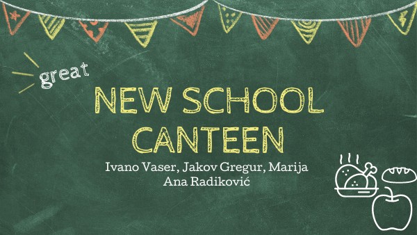 New school canteen | Genially