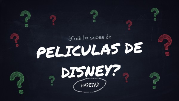 CUANTO SABES DE DISNEY | Genially