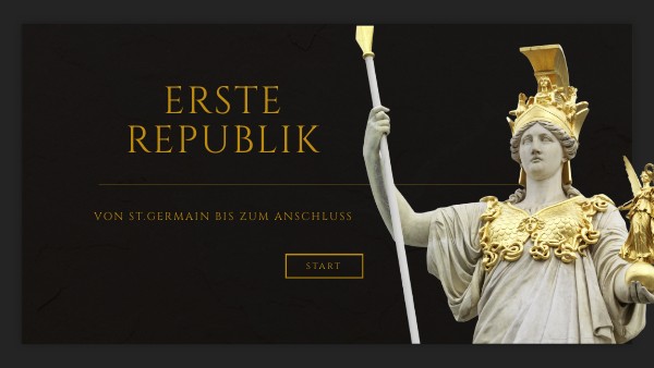 Erste Republik | Genially