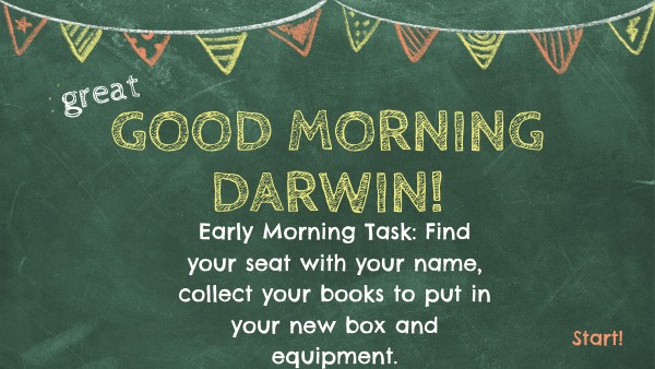 ANIMATED CHALKBOARD PRESENTATION