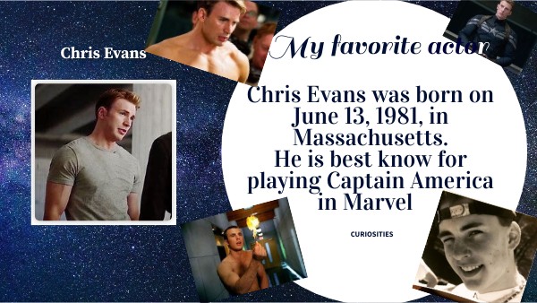 Chris Evans | Genially