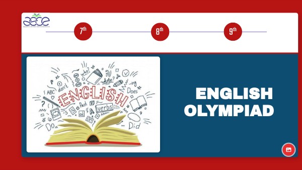 English Olympiad Podium