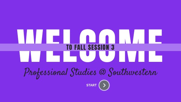 Fall session 3 is near! | Genially