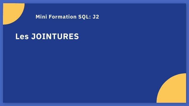 Séance4:SQL:Jointures