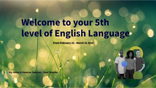 Welcome Level V | Genially