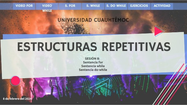 Estructuras repetitivas