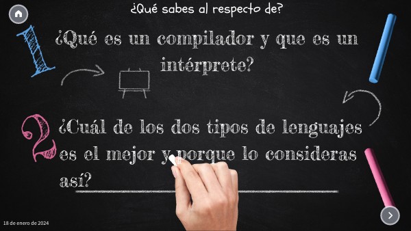 Sesión 2 - Lenguajes compilados e interpretados
