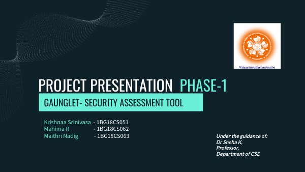 project presentation phase-1 | Genially