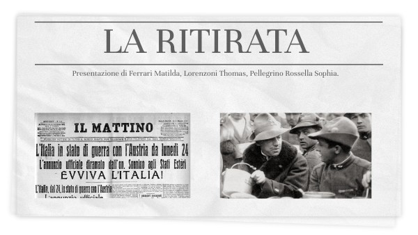La ritirata italiana | Genially