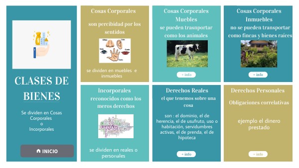 CLASE DE BIENES | Genially