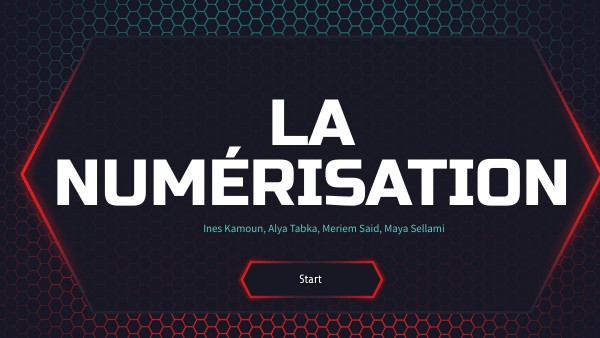 Numérisation | Genially