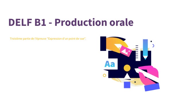 DELF B1 : Exprimer son opinion | Genially