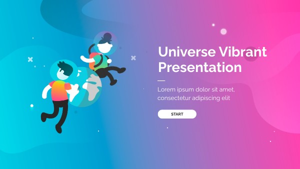 UNIVERSE VIBRANT PRESENTATION | Genially