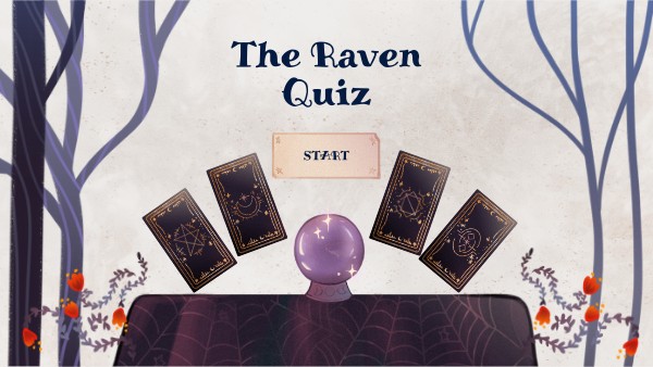 QUIZ THE RAVEN | Genially