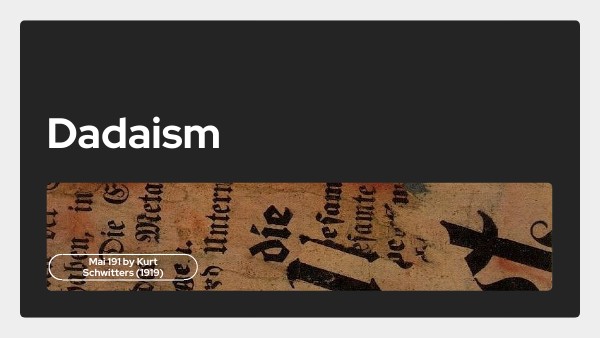 Dadaism