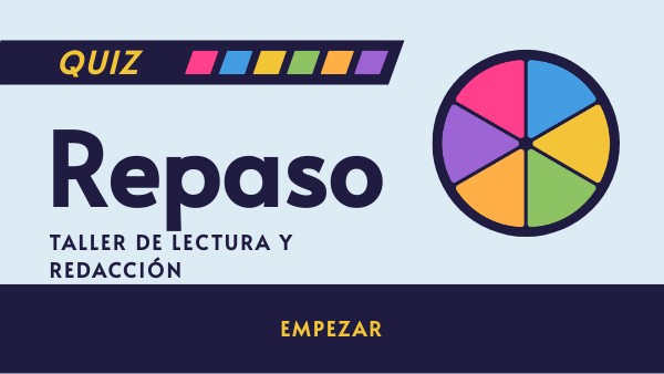 Repaso español | Genially