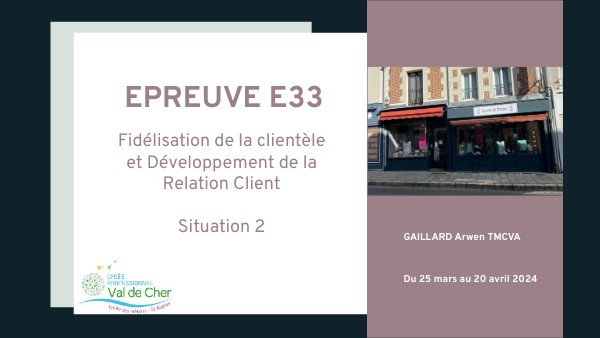 GAILLARD Arwen E33 situation 2 | Genially