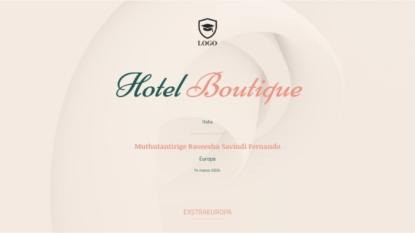 Hotel boutique | Genially