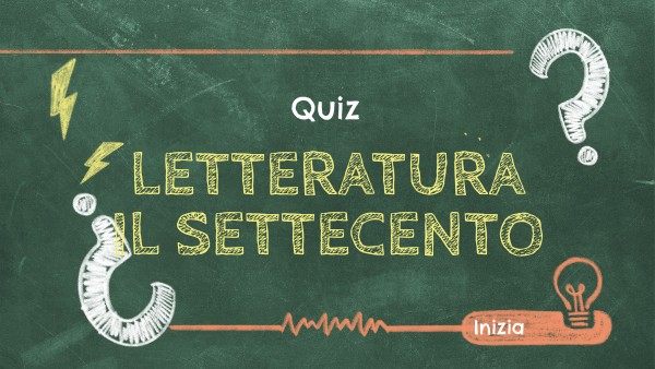 Letteratura - IL SETTECENTO