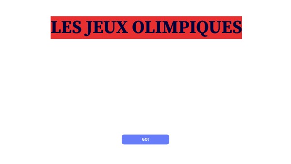 Les jeux olympiques