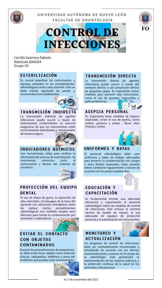 Control de infecciones-FCG | Genially