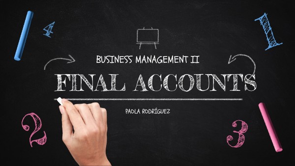 Final Accounts | Genially