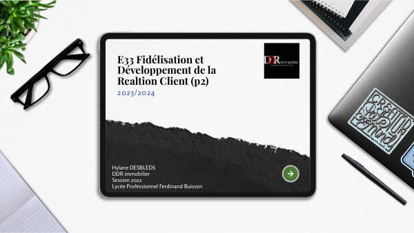 E33 Fidélisation et Développement de la Relation Client (p2) | Genially