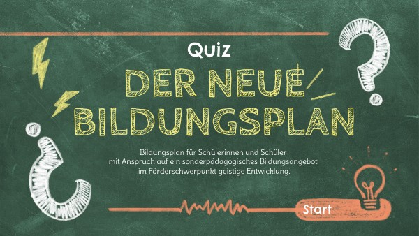 Der neue Bildungsplan