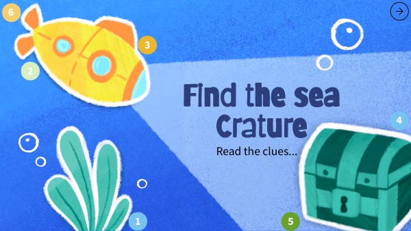 Find the sea Creature