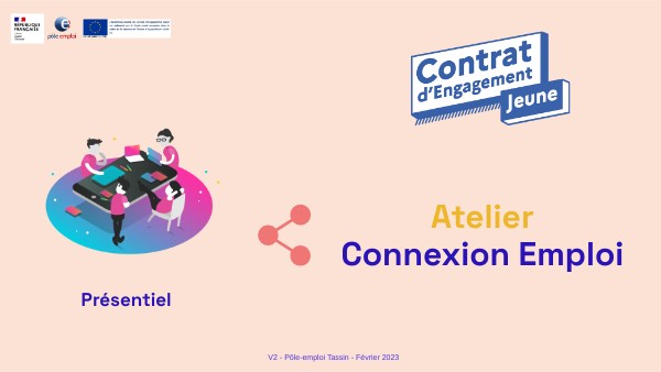 Présentiel - Atelier Connexion emploi 2023 | Genially