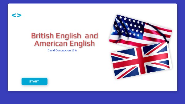 British and American English | Genially