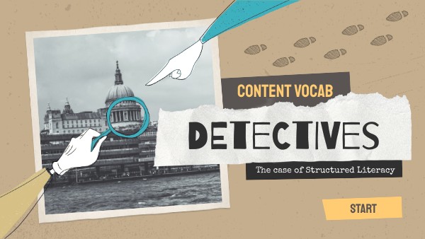 Structured Literacy: Content Vocabulary