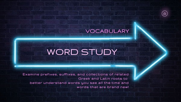 Vocabulary: Word Study | Genially