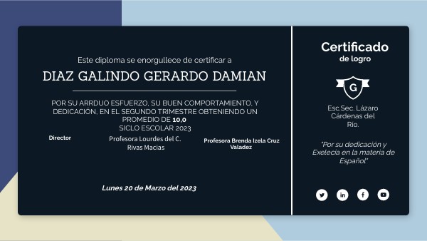CERTIFICADO POLIGONAL | Genially