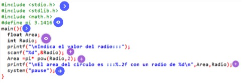 Elementos de un programa en C