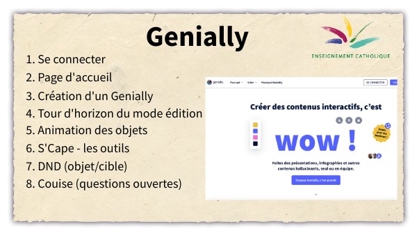 Genially - tuto base | Genially
