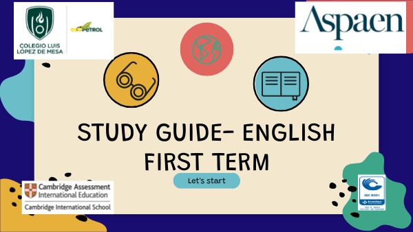 1ST TERM, STUDY GUIDE 3RD | Genially