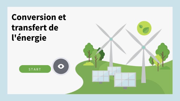 ENERGIE ET CONVERSION | Genially