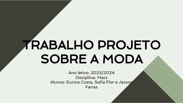 DIAGONAL PROJECT PRESENTATION