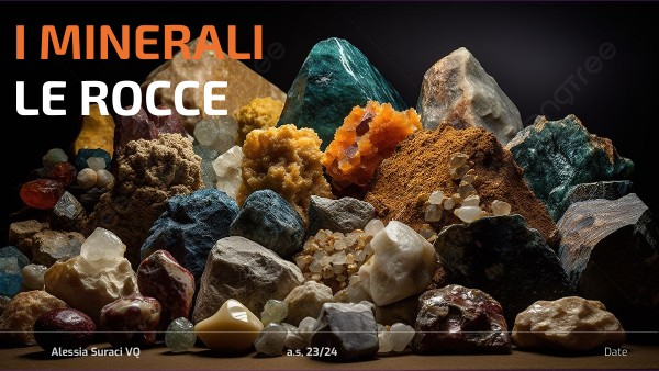 I minerali e le rocce