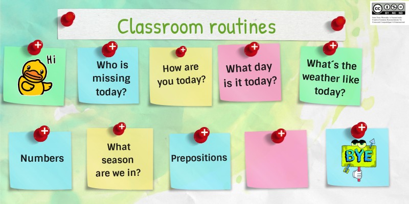 Irune LH2 Classroom routines English