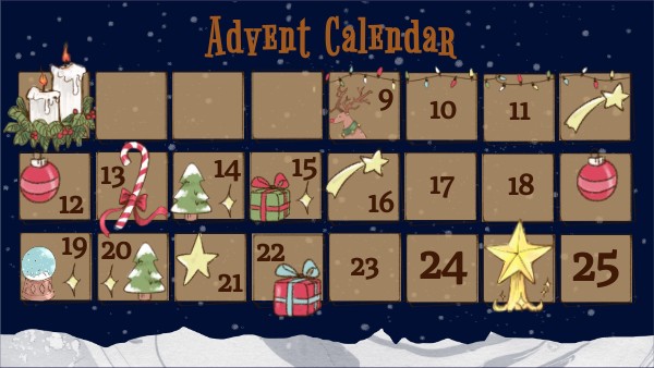 Calendario de Adviento de Música Académica | Genially