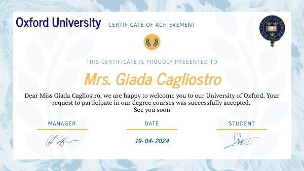 MODERN CERTIFICATE | Genially